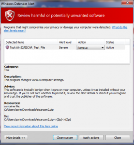 Microsoft Defender and dangerous alert levels | | Sorin Mustaca on ...